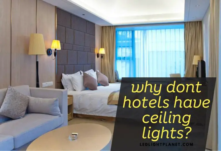 5 Surprising Reasons Hotels Don’t Use Ceiling Lights | ledlightplanet